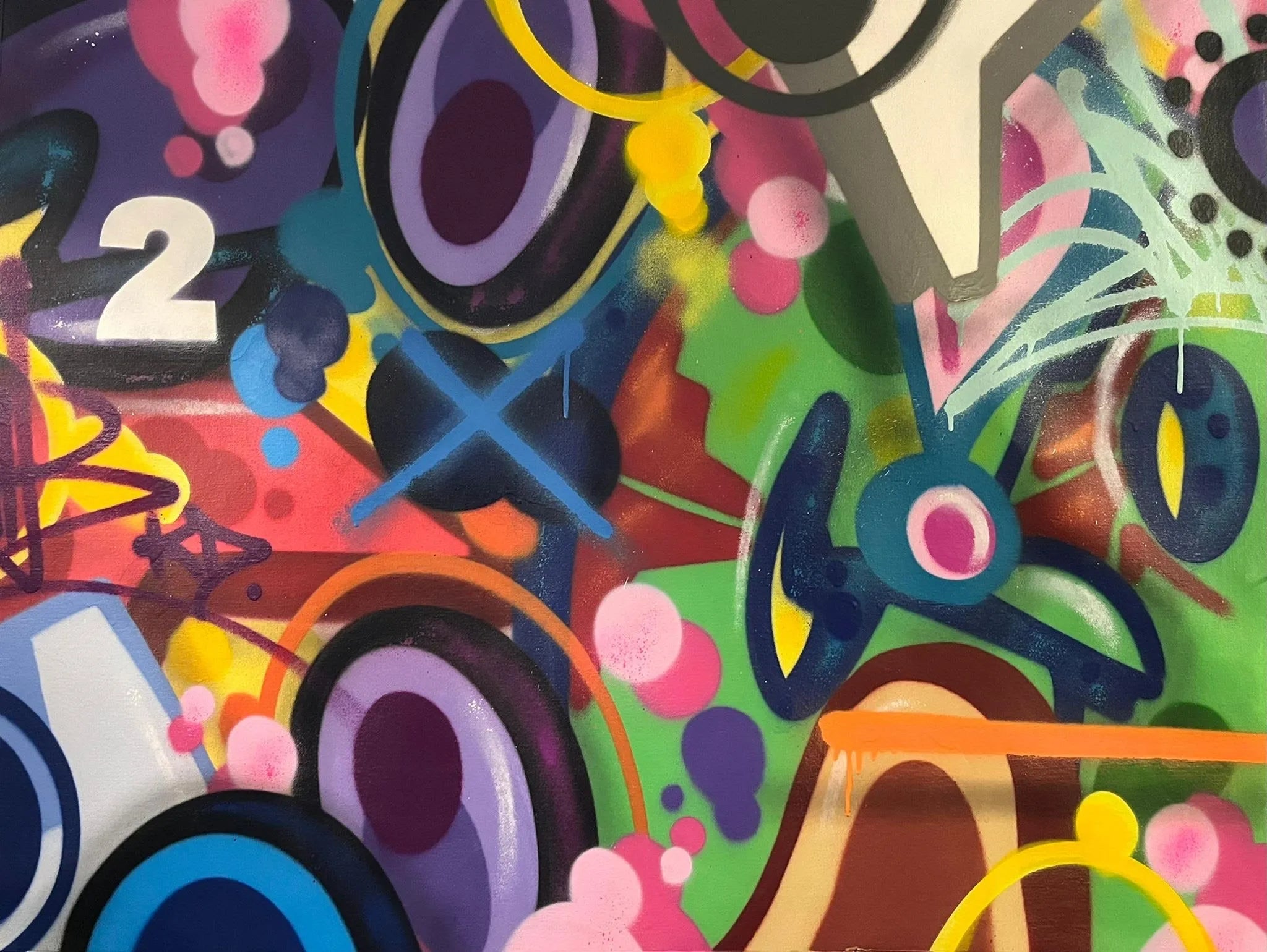 Cope2 Art For Sale | Cope2 Abstract Canvas – Smolensky Gallery