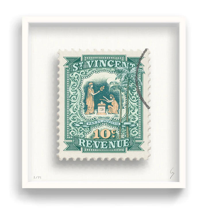Guy Gee Art - ST VINCENT stamp art- Contemporary Art Gallery ...
