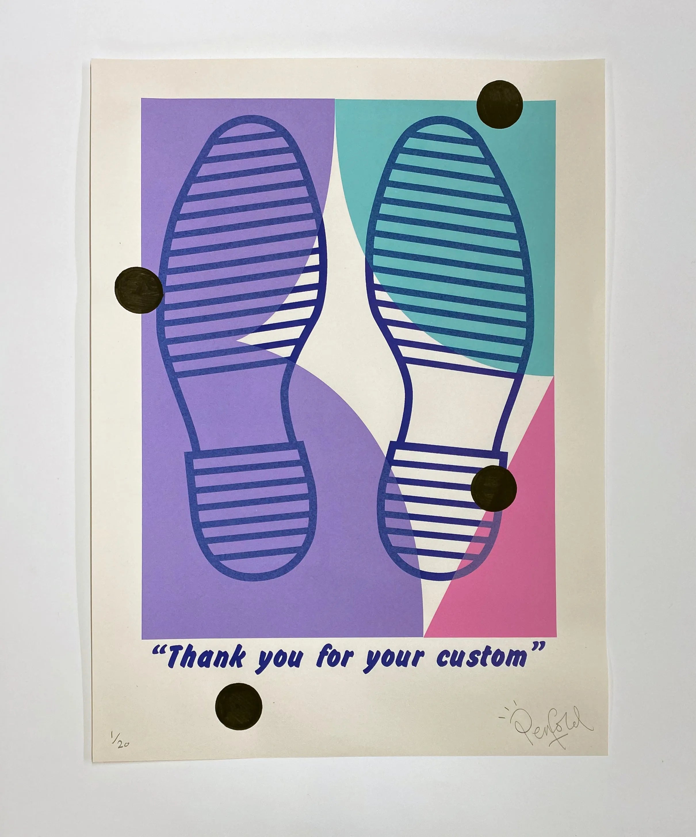 Mr Penfold, Valet 2 Step No2 (Purple One), 2023 – Smolensky Gallery