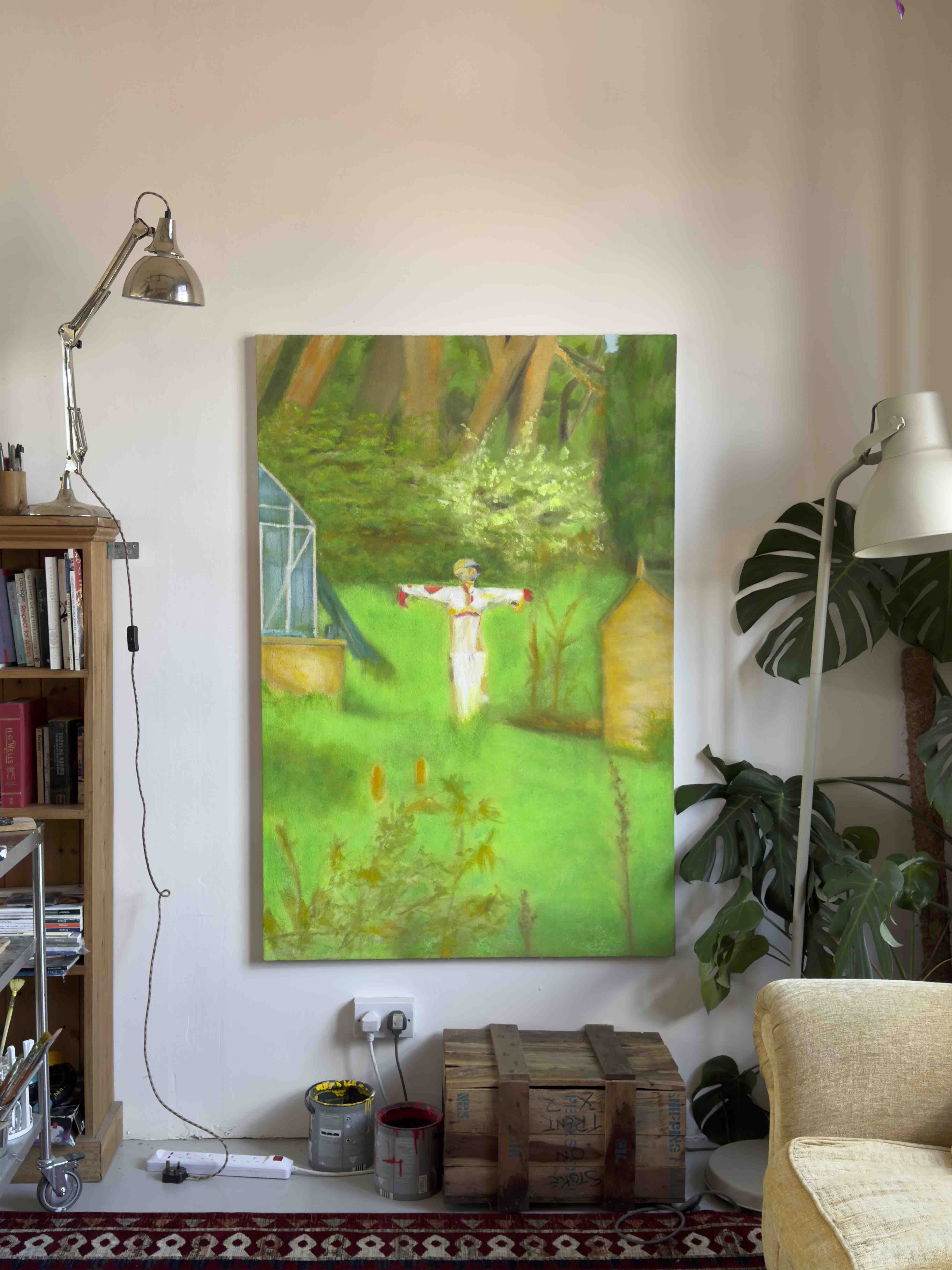 Jasper Cheng, Scarecrow on Hillside, 2023-2024 – Smolensky Gallery