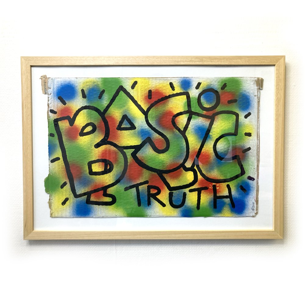 Nick Chaffe, Basic Truth (Framed) – Smolensky Gallery