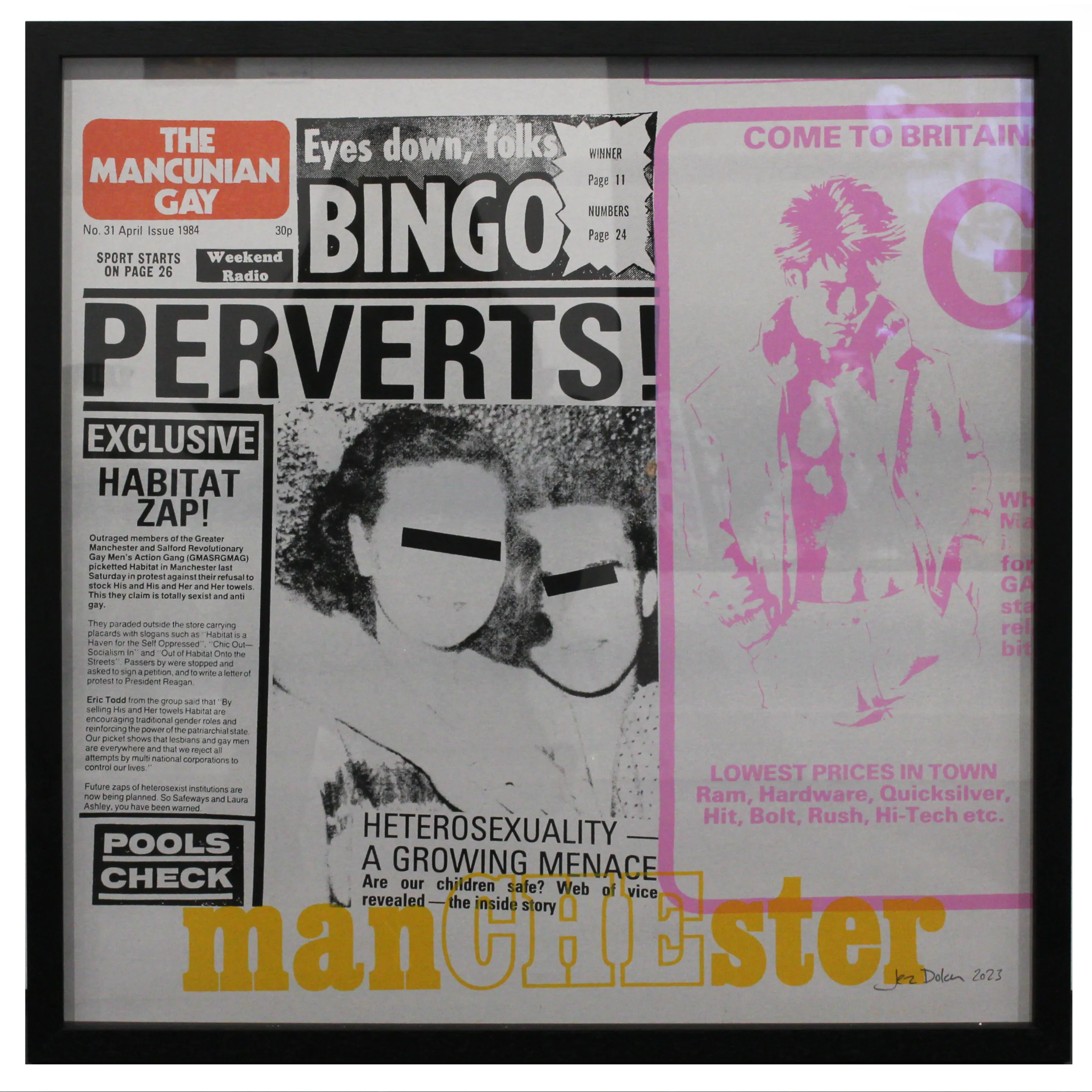 Heterosexuality - A Growing Menace (Silver), 2023 – Smolensky Gallery