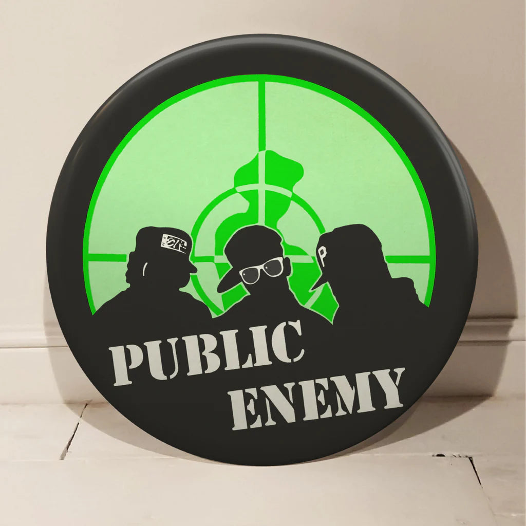 Public Enemy Logo Tattoo Public Enemy Number ACAB | Ba Ba Buttons
